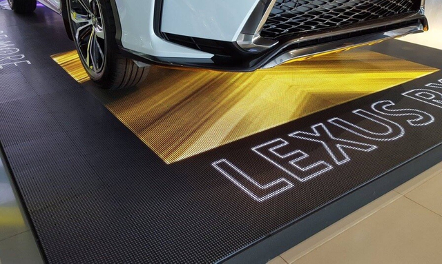 interactive led floor, rental led floor - HARBOR VISUAL